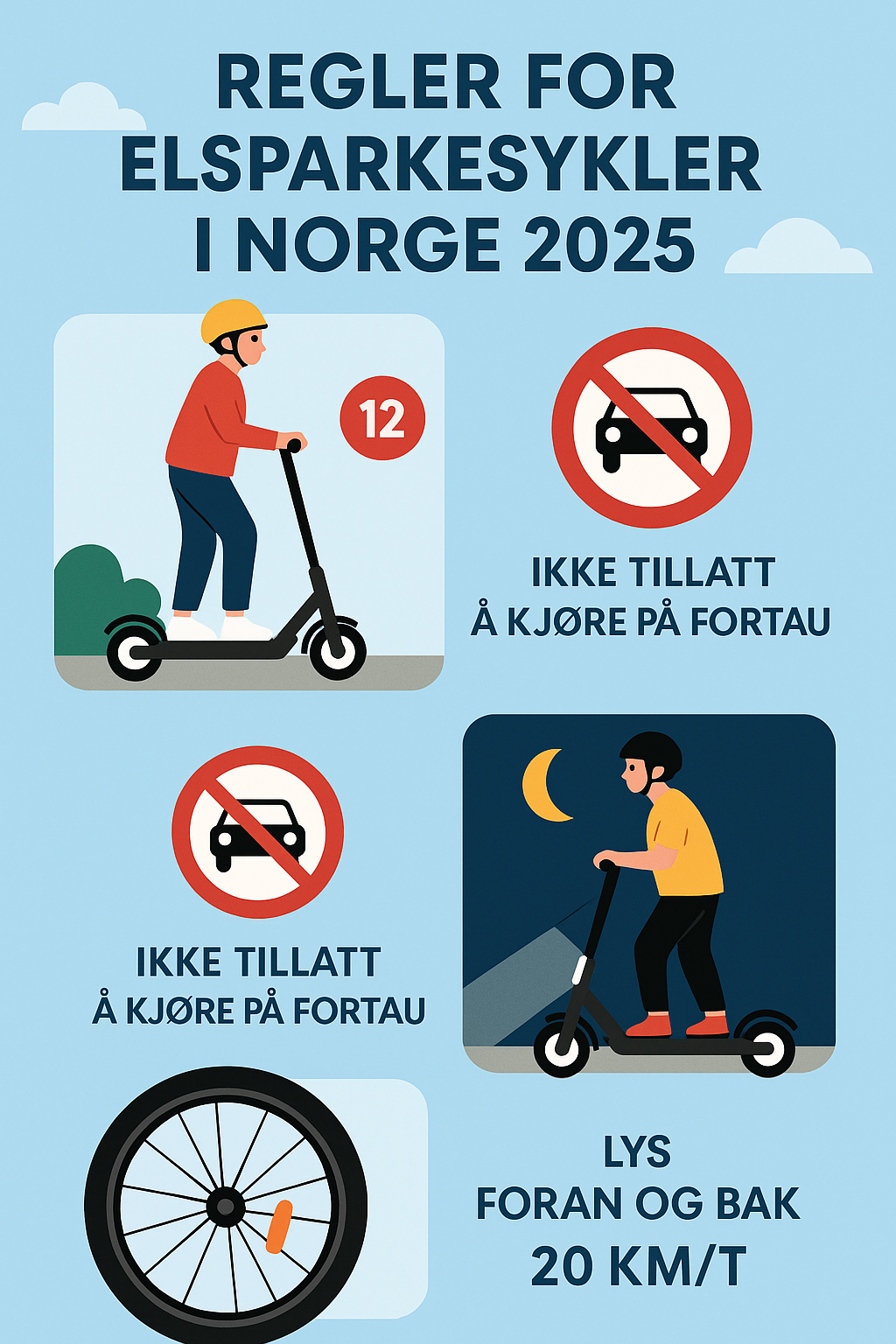 Regler for elsparkesykler i Norge 2026 – Alt du må vite – Pure Electric ...